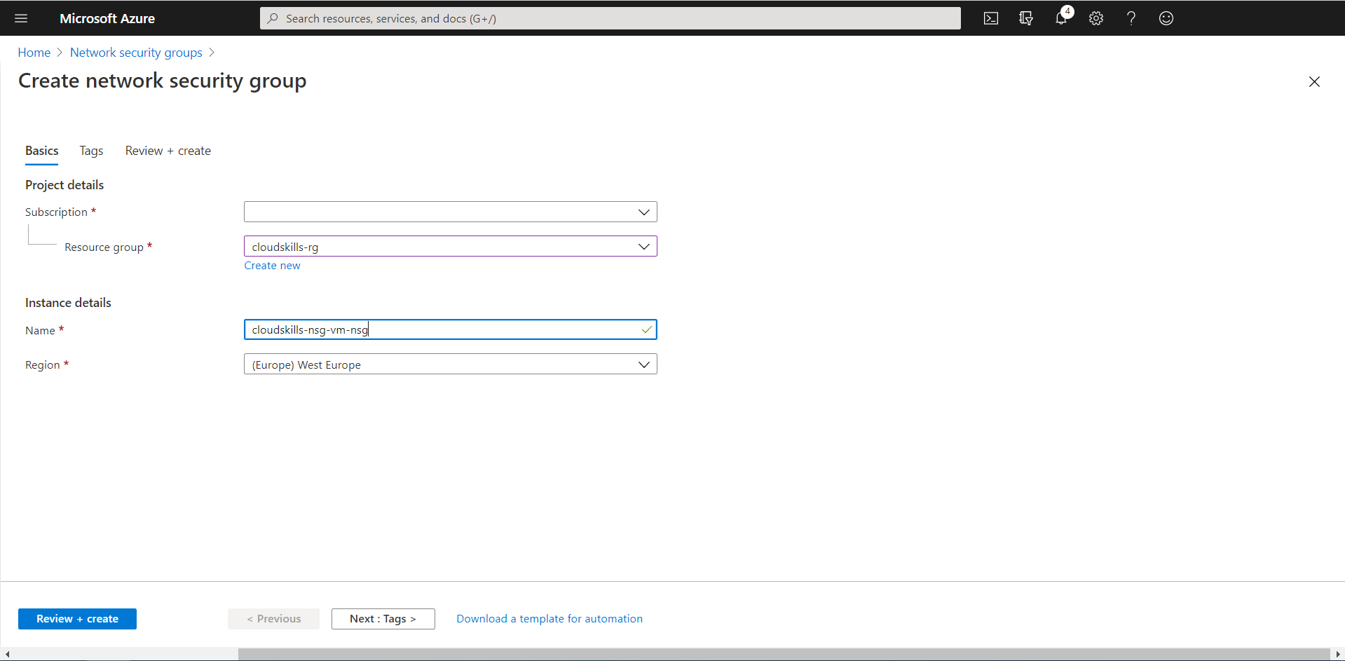 Getting Started With Azure Network Security Groups