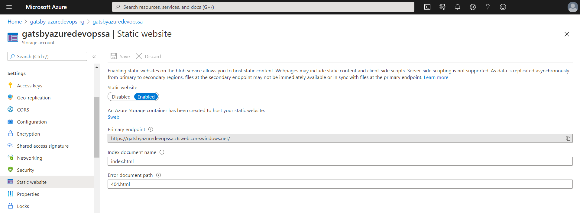 The only guide you need for a static website in Azure - Part 2 Host your site using Azure Blob ...